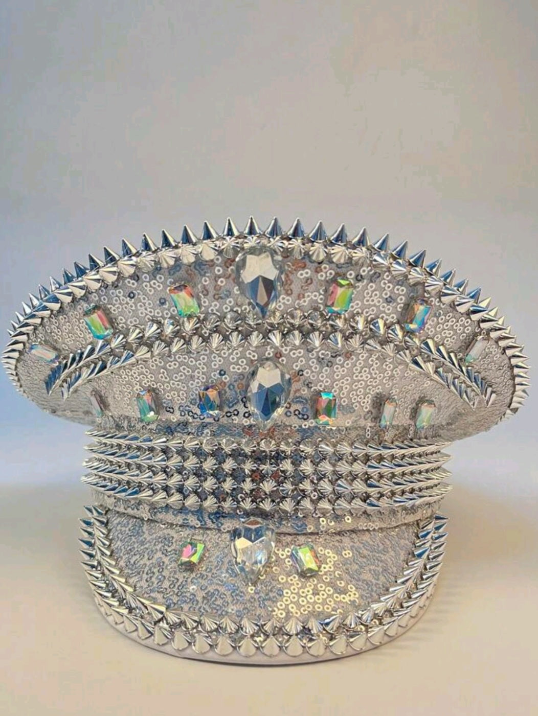 Silver Captain Hat – Flock Fashion & Accessories