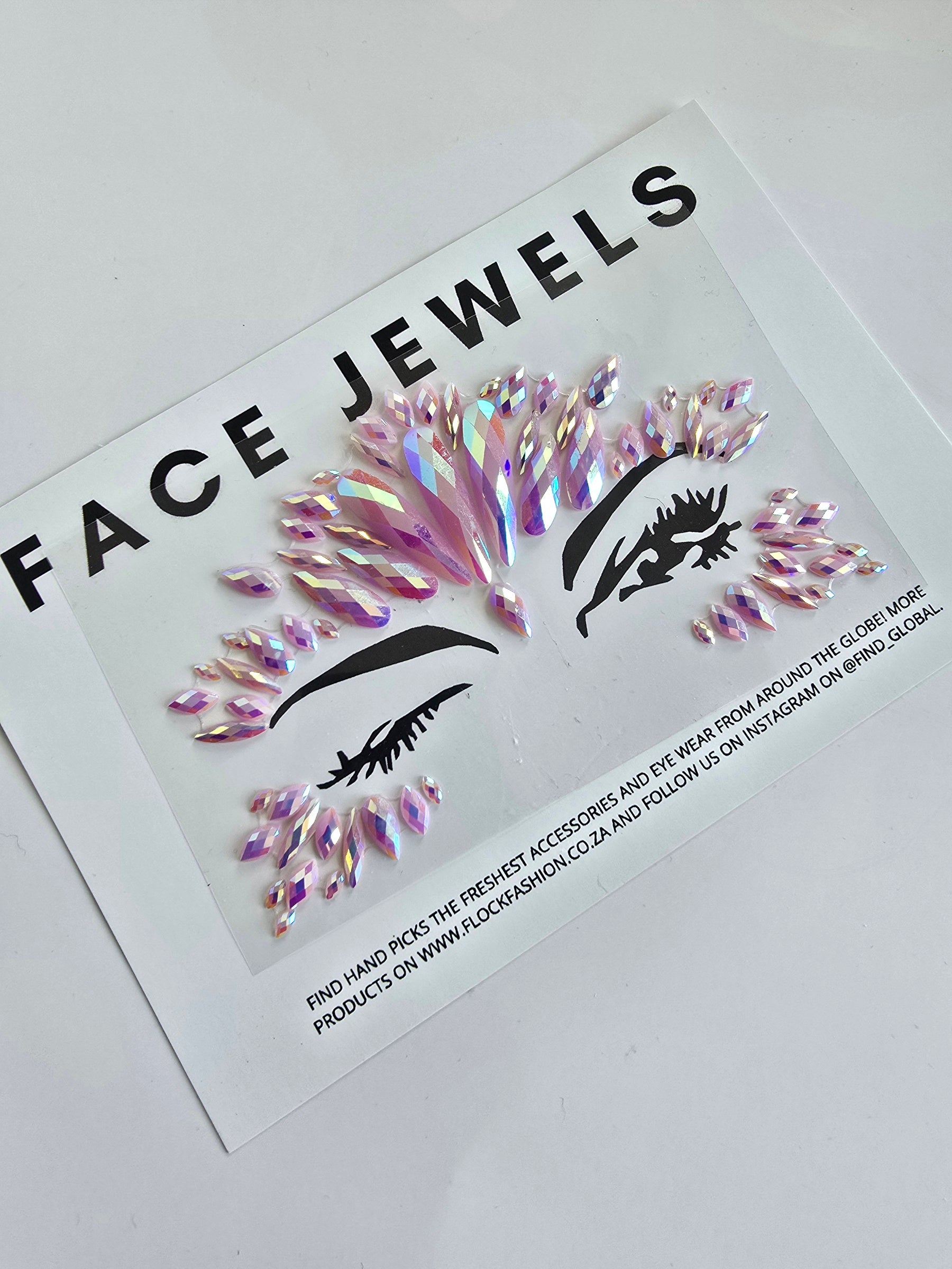 Lilac Face Jewels – Flock Industries Pty Ltd